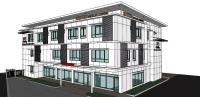 China Sound Insulation Light Steel Gauge House Multi Storey Villa with 75mm EPS Wall Panel for Hospital for sale