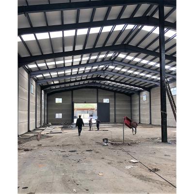China Steel Structure Building Kit Industrial Warehouse Workshop 50 Year Lifespan 80m Max Span for sale