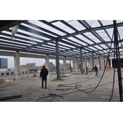 China Prefabricated Steel Structure Warehouse Building Prefab Garages 20m Span Custom for sale