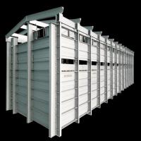 China Q235 Q345 Light Steel Structure Building Custom Size ISO Certified 50 Year Lifespan for sale