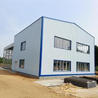 China Custom Light Steel Structure Building EPS Insulation 50 Year Lifespan Q235 Q345 for sale
