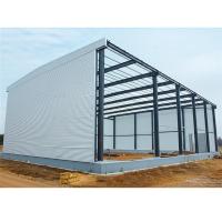 China Customized Light Steel Structure Building Q235 Q345 50 Year Life Span EPS Glass Wool Rock Wool PU Insulation for sale