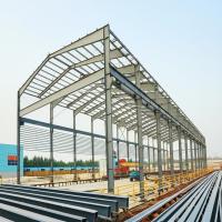 China Light Steel Structure Building Q235 Q345 Material for Warehouse Workshop 8 Grade Earthquake Resistance for sale