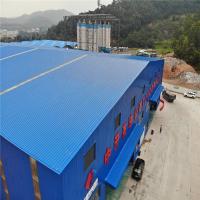 China Customized Light Steel Structure Building Q235 Q345 50 Year Life Span EPS Glass Wool Rock Wool PU Insulation for sale