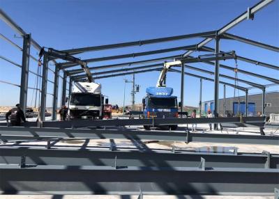China Light Steel Structure Warehouse for Construction Site Anti Seismic 50 Year Life for sale