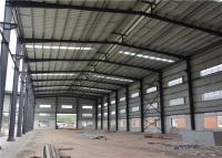 China Prefabricated Steel Structure Warehouse with Aluminum Sliding Windows 50 Year Service Life for sale