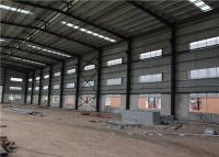 China Prefabricated Steel Structure Warehouse with Aluminum Sliding Windows 50 Year Service Life for sale