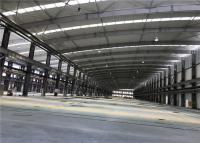 China Prefab Steel Workshop Building with Crane for Industrial Factory Use 20m Span for sale