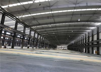 China Prefab Steel Workshop Building with Crane for Industrial Factory Use 20m Span for sale