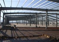 China Custom Steel Workshop Building H Section Steel Frame for Equipment Storage 120 km/h Wind Resistance for sale