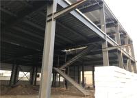 China Prefab Steel Workshop Building with Sandwich Panel Walls Q345 Steel 10mm for sale