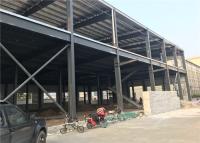 China Prefab Steel Workshop Building with Sandwich Panel Walls Q345 Steel 10mm for sale