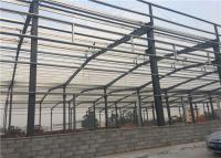 China Custom Prefab Steel Warehouse Building 50 Year Durability Q345B Frame for sale