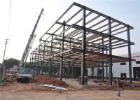 China Durable Multi Story Steel Building , Prefab Metal Workshop Easy Assembled for sale