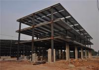 China Durable Multi Story Steel Building , Prefab Metal Workshop Easy Assembled for sale