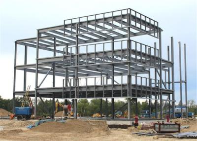 China Stainless Light Steel Structure Building Working Places With Sandwich Panel Wall for sale