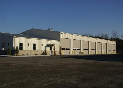 China Customized Sandwich Panel Steel Frame Warehouse Construction Storage Buildings for sale