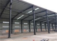 China Customized Sandwich Panel Steel Frame Warehouse Construction Storage Buildings for sale