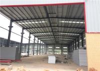 China Prefabricated Steel Structure Warehouse Custom Metal Building Q235B 50 Year Life for sale