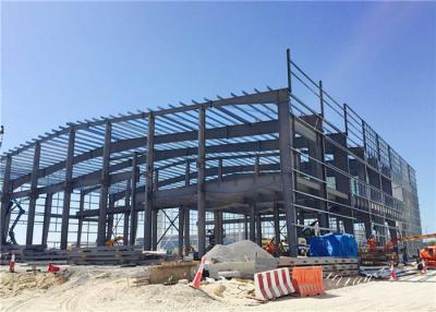 China One Storey Industrial Steel Building Metal Frame Workshop Eco Friendly Q345 8mm for sale