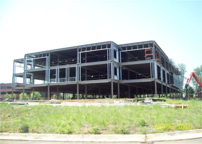China Professional Design Steel Frame Office Building Light Steel House Construction 50 Year Life for sale