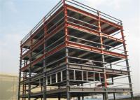 China Prefabricated Light Steel Structure Building Metal Framework for Industrial Storage 75mm Rock Wool for sale