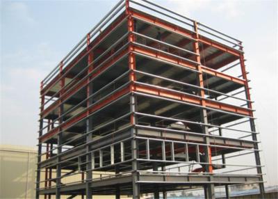 China Prefabricated Light Steel Structure Building Metal Framework for Industrial Storage 75mm Rock Wool for sale