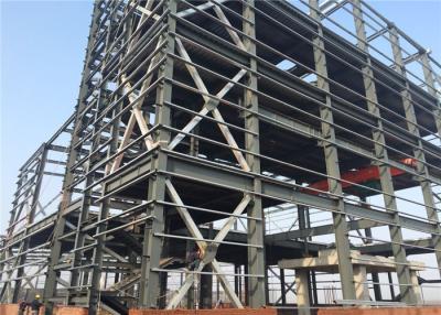 China Prefabricated Steel Frame Building Q345B Galvanized Large Residential Metal Structure for sale
