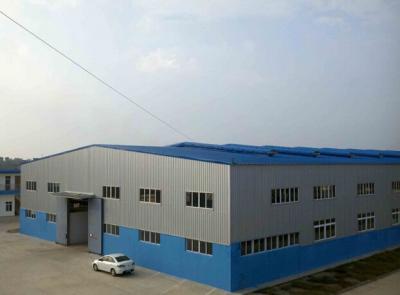 China Prefabricated Steel Structure Warehouse with Heat Insulation 20m Span for sale