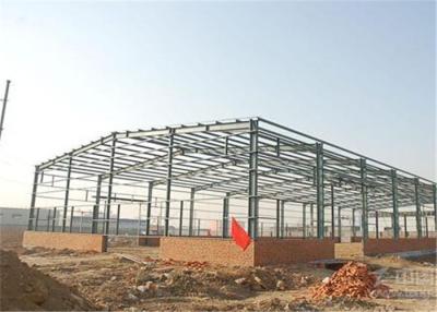 China Industrial Steel Construction Prefab Warehouse Building Q235 Q345 20m Span for sale