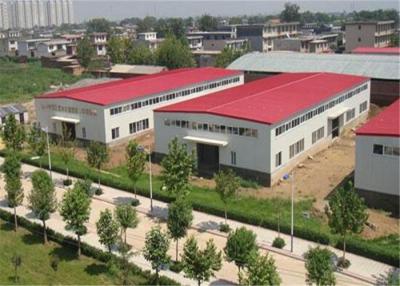 China Large Steel Garage Buildings Pre Built Metal Buildings Flexible Design 20m Span 8m Height for sale