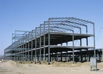China Industrial Steel Frame Building Light Gauge Steel Structure 250x250mm Column for sale
