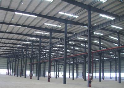 China Hot Dipped Galvanized Steel Structure Warehouse Building Q235B 20m Span for sale