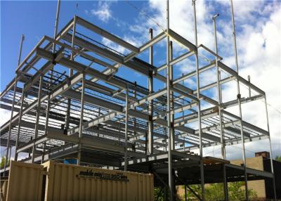China Brick Wall Galvanized Light Steel Frame High Rise Buildings For Square for sale