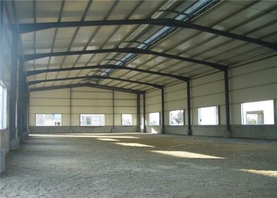 China Prefabricated Steel Structure Warehouse Insulated Flexible Design 20m Span Q345 for sale
