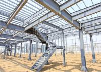 China Lightweight Steel Storage Building H Section Galvanized Steel Frame 250x250 Column for sale