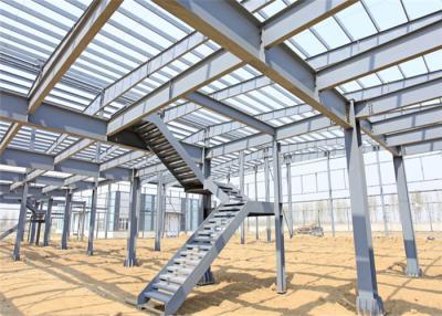 China Lightweight Steel Storage Building H Section Galvanized Steel Frame 250x250 Column for sale