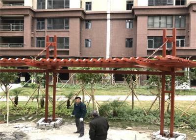 China Light Steel Frame Construction for Garden Pergola Gazebo ISO Approved Custom Design for sale
