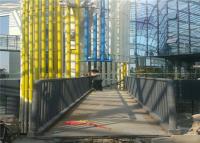 China Prefabricated Steel Pedestrian Bridge Lightweight Steel Structure 30m Span Q345B for sale
