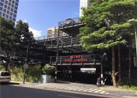 China Precast Car Park Shade Steel Frame Structure Rapid Construction 30m Span for sale