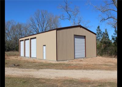 China Easy Assemble Prefab Steel Frame Storage Building 12-18m Span 50 Year Lifespan for sale