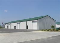 China Customized Prefabricated Steel Structure Storage Building Garage 50 Year Lifespan 12-18m Span for sale