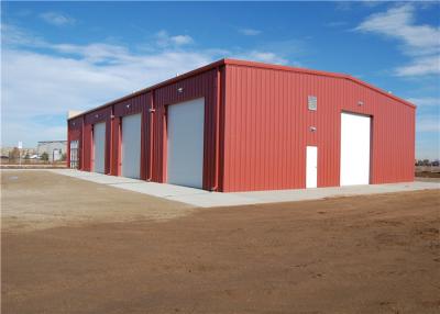 China Custom Prefab Metal Storage Building 50mm Rock Wool Panel Anti Seismic Steel Frame Shed for sale
