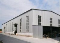 China Large Trussed Lightweight Steel Frame Building for Outdoor Storage Workshop 50 Year Service Life for sale
