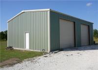 China Hot Dipped Galvanized Steel Frame Storage Building 12-18m Span 50 Year Lifespan for sale