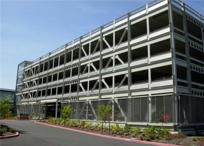 China Prefabricated Light Steel Structure Parking Garage Multi Level Car Parking Building for sale