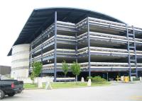 China Prefabricated H Steel Frame Car Parking Shade Structure 80m Span Residential Covered Parking for sale