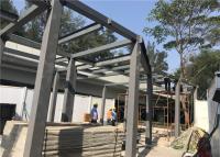 China Agricultural Steel Frame Building Prefabricated Metal Structure High Strength 30m Span for sale