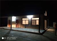 China Luxury Prefab Steel House 100x80mm Frame Easy Install Village Home Customizable for sale