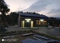 China Luxury Prefab Steel House 100x80mm Frame Easy Install Village Home Customizable for sale